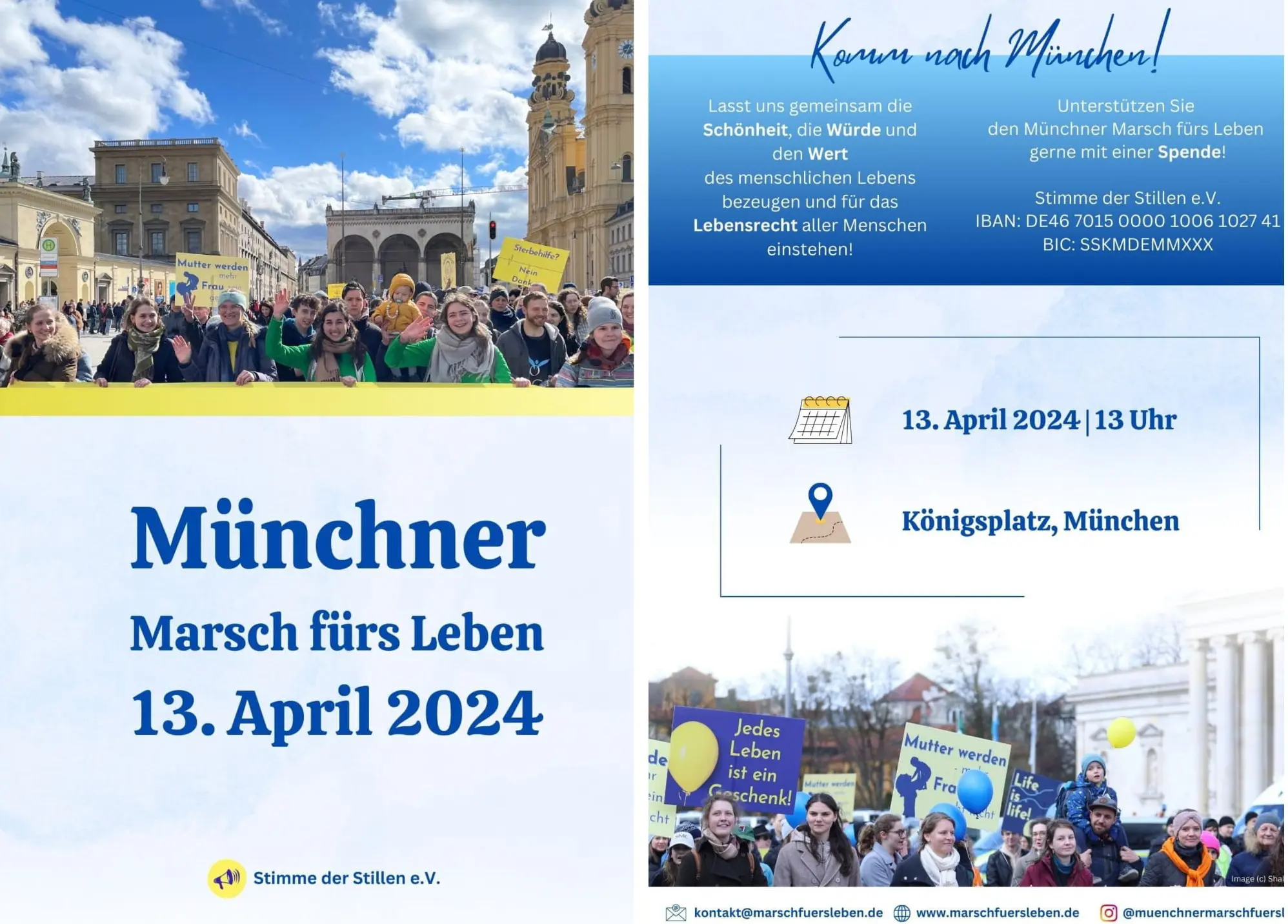 Marsch für das Leben - mit orthodoxem Rahmenprogramm - Deutschsprachige ...